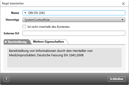 Der Dialog „Regel anlegen“ › microTOOL Hilfeseiten