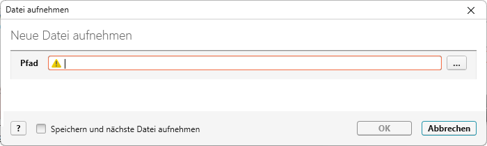Der Dialog „Datei aufnehmen“ › microTOOL Hilfeseiten