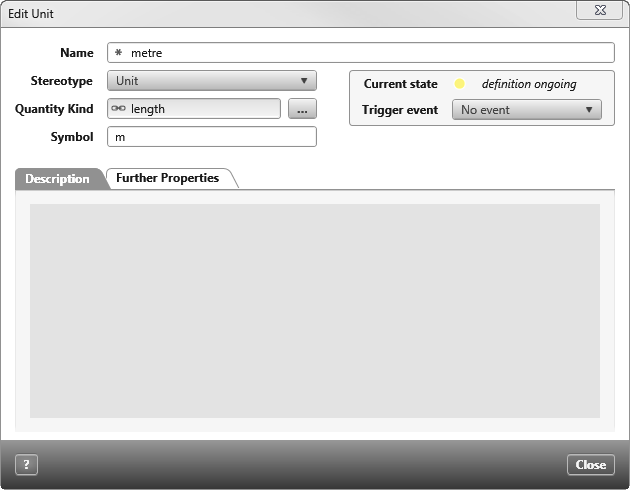 Dialog “Edit Unit” › microTOOL Hilfeseiten