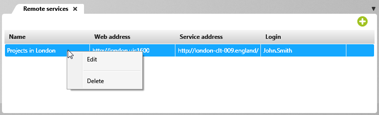 View “Remote services” › microTOOL Hilfeseiten