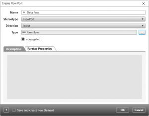 Dialog “Edit Flow Port” › microTOOL Hilfeseiten