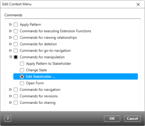 Dialog “Edit Context Menu” › microTOOL Hilfeseiten