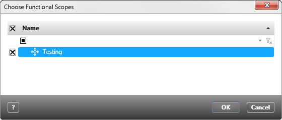 Dialog for ‘Choose Functional Scopes’ › microTOOL Hilfeseiten