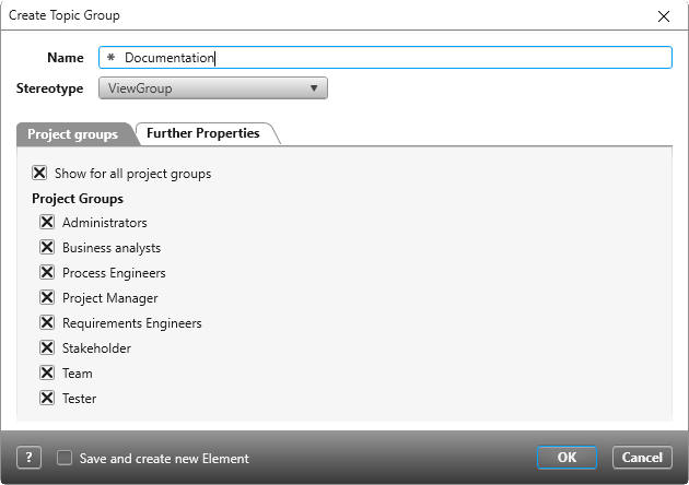 Dialog “Edit | Create Topic Group” › microTOOL Hilfeseiten