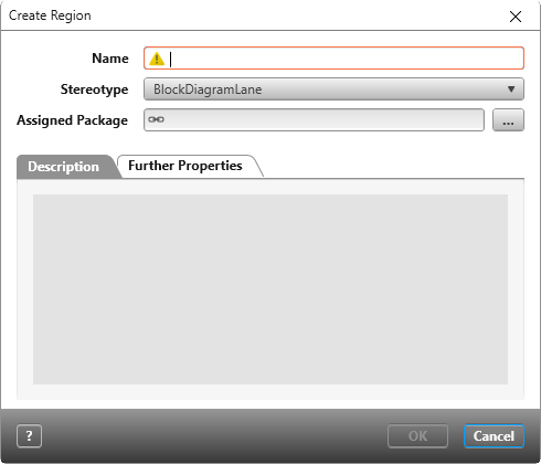 Dialog for ‘Create Region’ › microTOOL Hilfeseiten