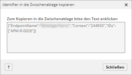 Dialog „Identifier in die Zwischenablage kopieren“ › microTOOL Hilfeseiten